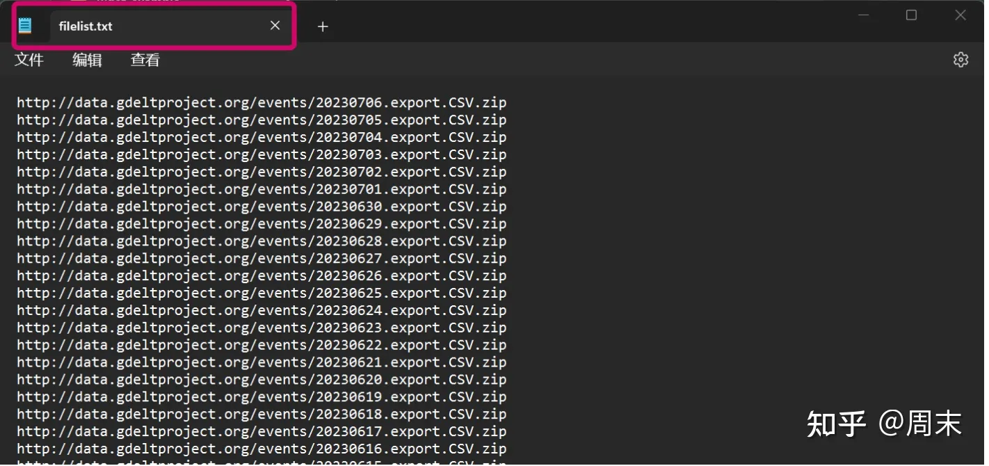 Win 11系统使用Wget批量下载GDELT原始数据_wget.exe下载-CSDN博客