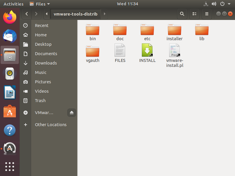 ubuntu18.04安装vmtools && 安装vmtools无法拖动文件问题_vmware tools无法拖拽-CSDN博客