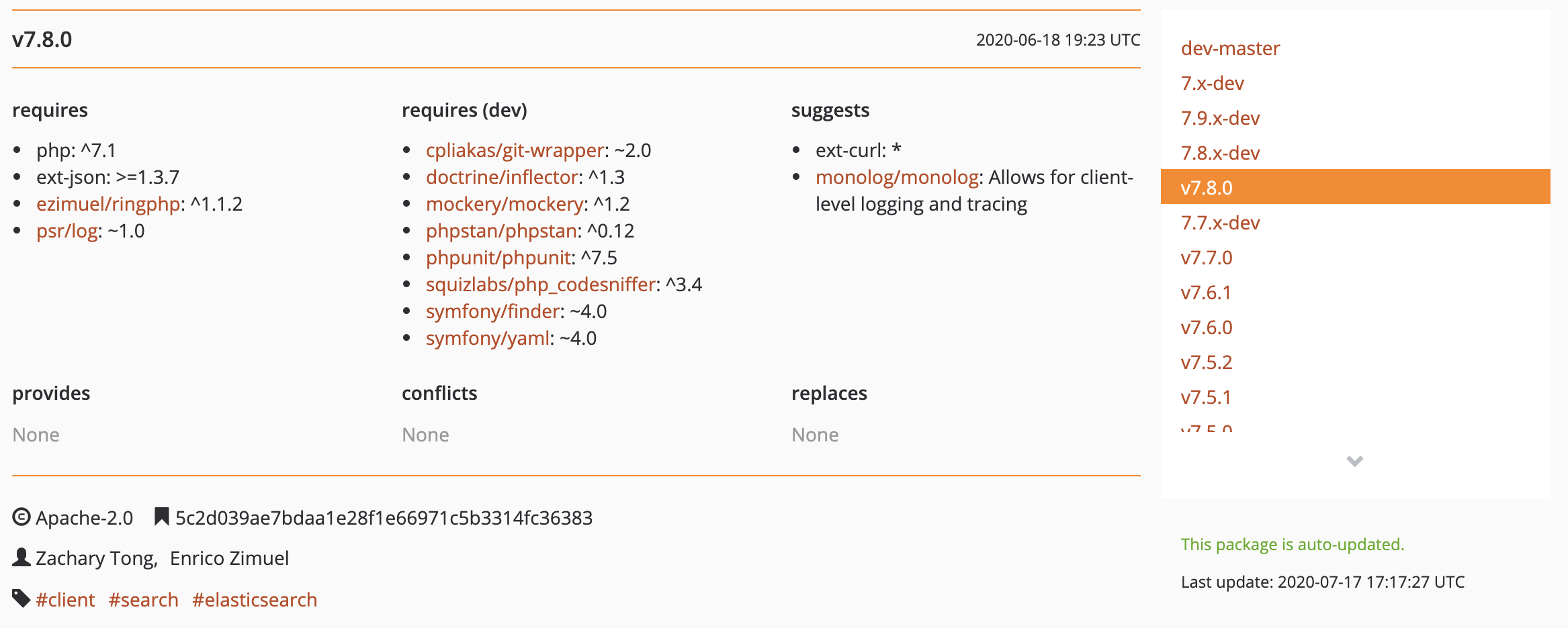PHP操作Elasticsearch7.6_php elasticsearch bulk-CSDN博客