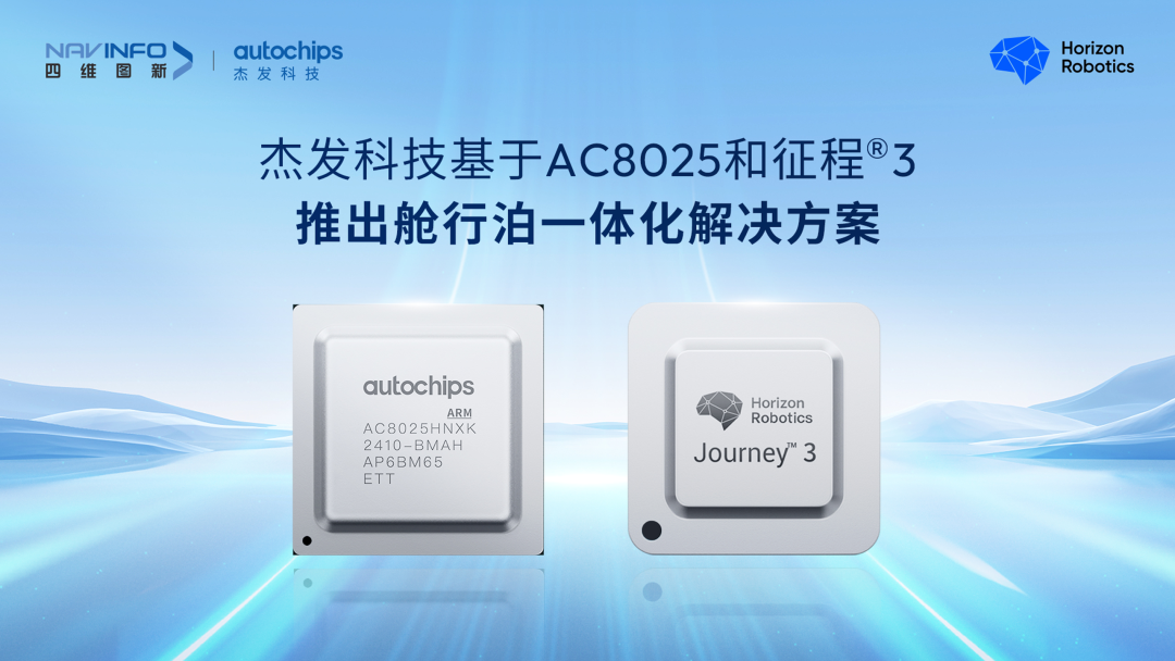 北京车展见证强强联合！杰发科技推出基于AC8025和征程3的舱行泊一体化解决方案-CSDN博客