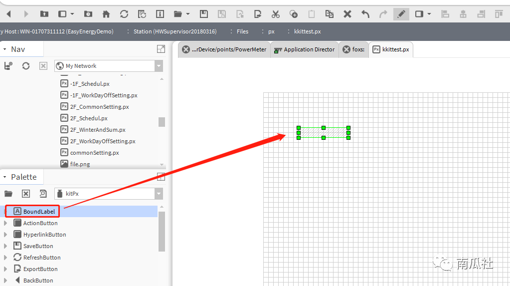 没在最顶部 项目跳转页面_如何在Niagara PX页面中使用PX组件——kitPX，快速组建前端网页..._胡吃海的博客-CSDN博客