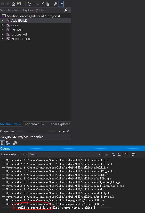 VS2019、Cmake搭建Orocos KDL环境_风何之的博客-CSDN博客