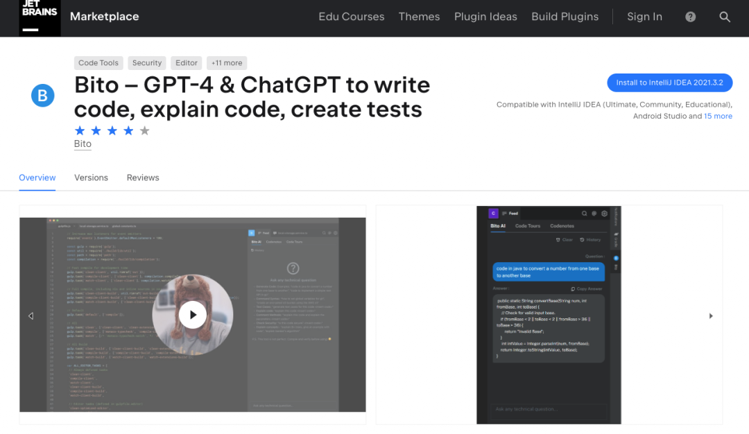 基于GPT-4的 IDEA 神仙插件，无需魔法，亲测好用！_idea类似gpt-CSDN博客