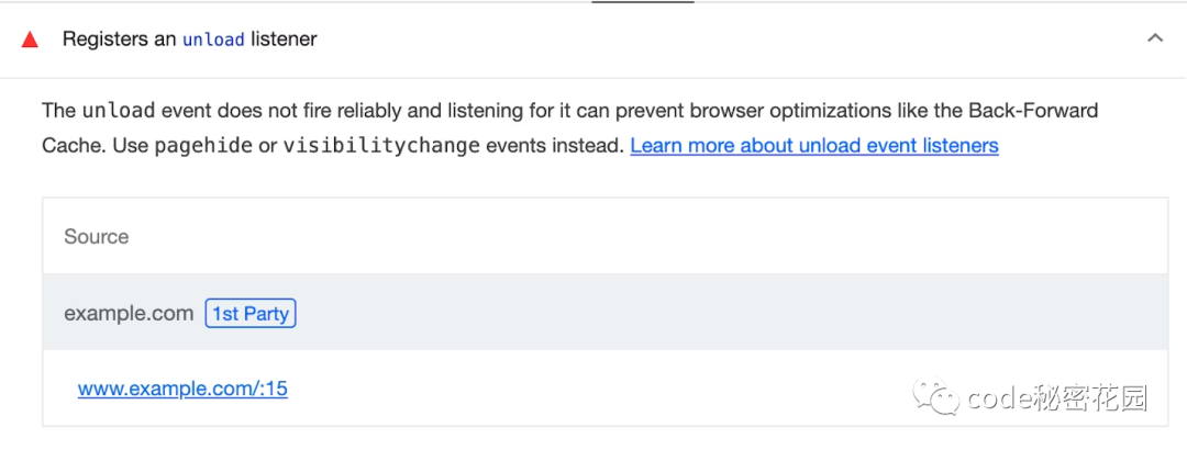 注意，这个 JavaScript 事件即将弃用！_unload event listeners are deprecated and will be -CSDN博客