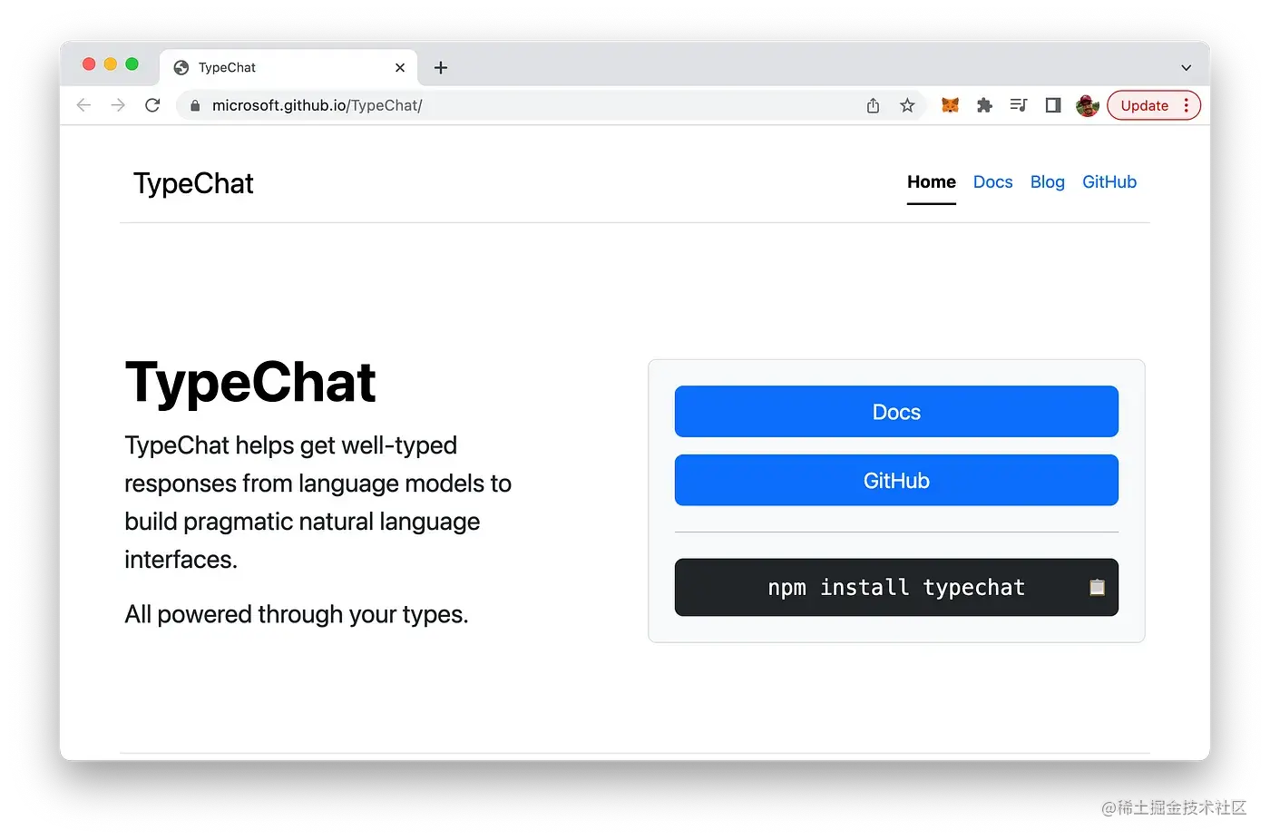 TypeChat 入门指南-CSDN博客