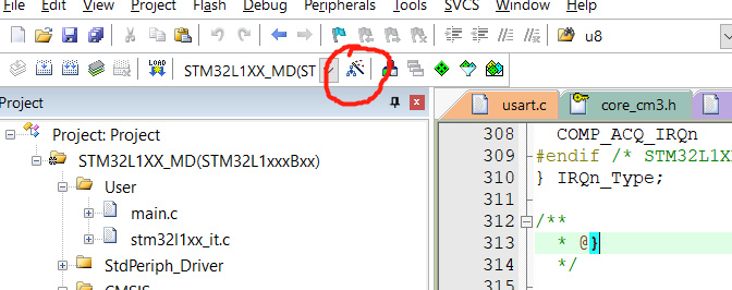 KEIL安装新版本后编译出现无法打开 core_cm3.h 问题_core-cm3.h-CSDN博客