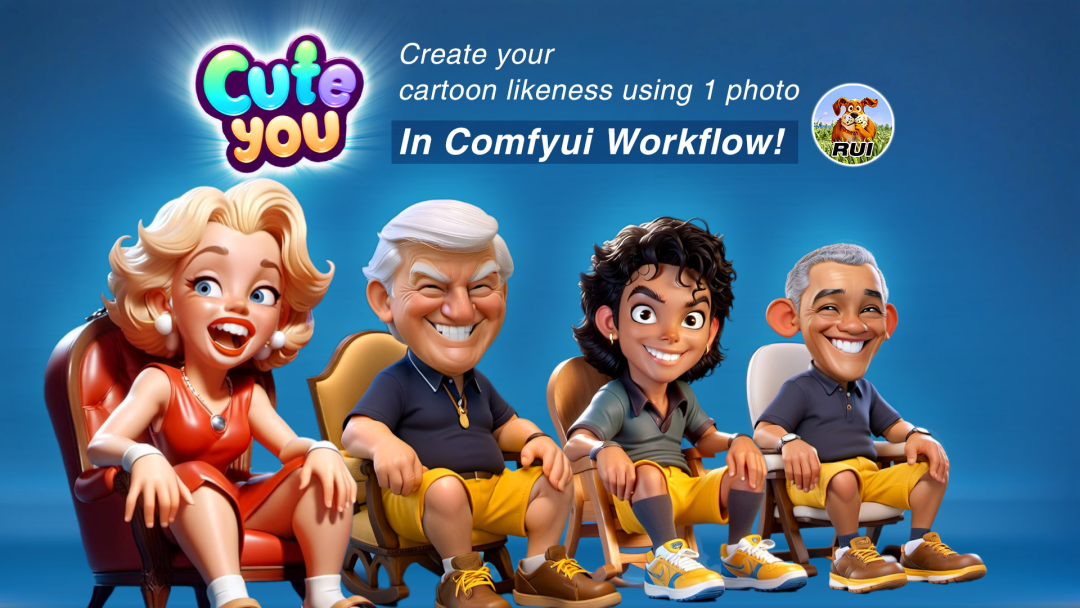 如何拥有你的卡通形象？ComfyUI-workflow-CSDN博客