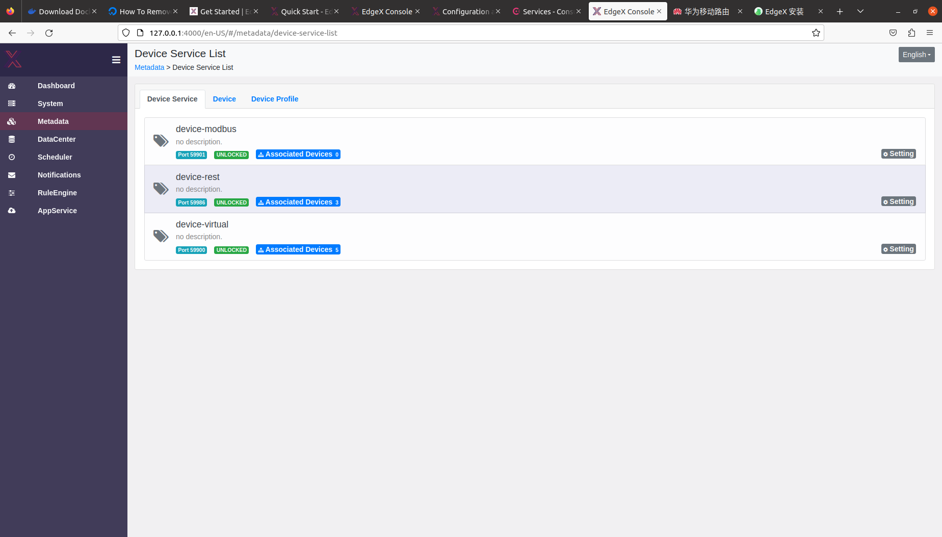 EdgeX Foundry 边缘计算平台对Modbus设备状态检测和远程控制_edgex-ui-CSDN博客