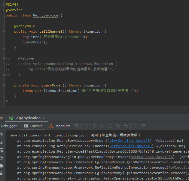 Spring-retry优雅重试_org.springframework.retry-CSDN博客