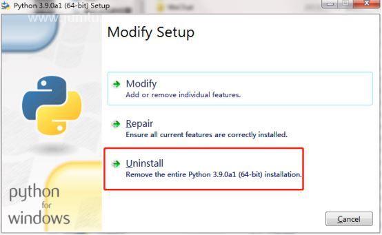 python卸载后重新安装系统步骤_Python安装与卸载流程详细步骤（图解） – 源码巴士