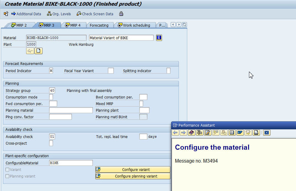 SAP VC Material Variants : Creation,Usage in Sales order for replacing Configurable Material ...