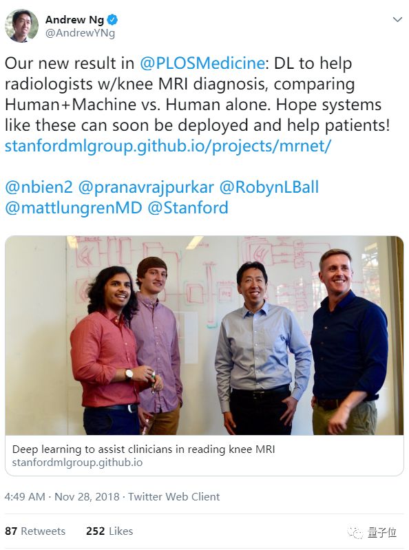 吴恩达团队新研究！用MRNet进行膝关节磁共振影像诊断 已媲美医生 | 论文-CSDN博客