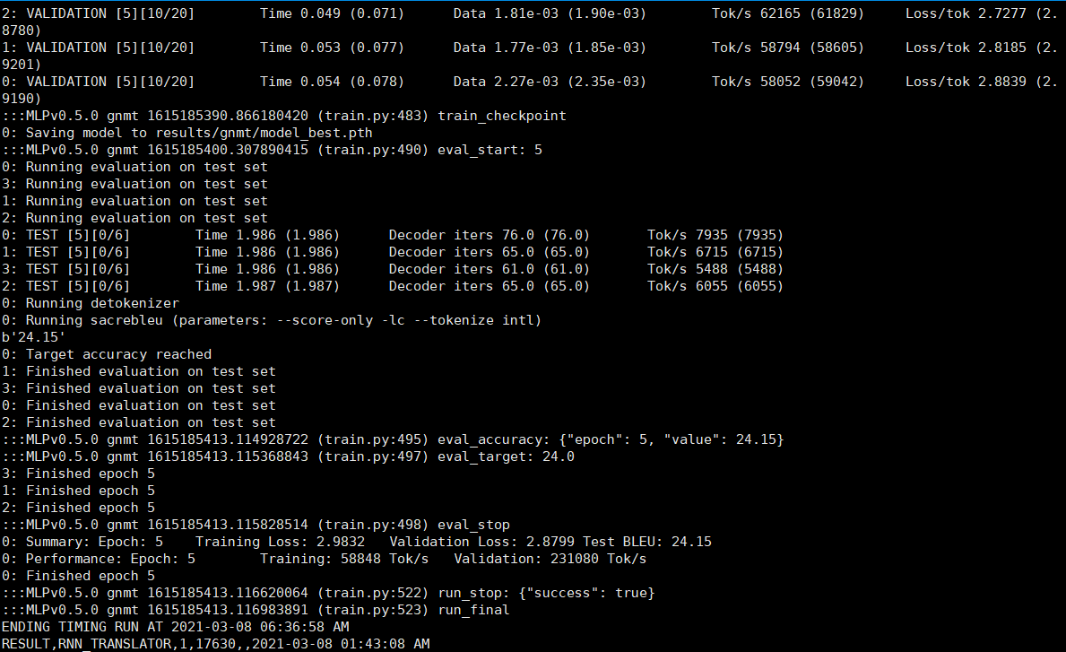 MLPerf Training 参考实现-CSDN博客
