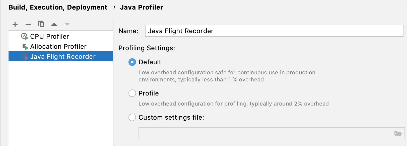 idea 性能分析之 Java Flight Recorder_idea java flight recorder-CSDN博客