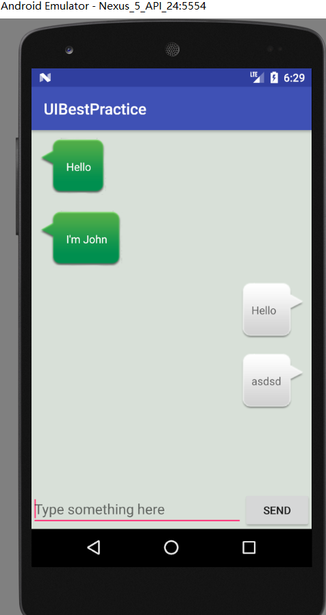 android显示msg的方法,Android实现聊天界面-CSDN博客