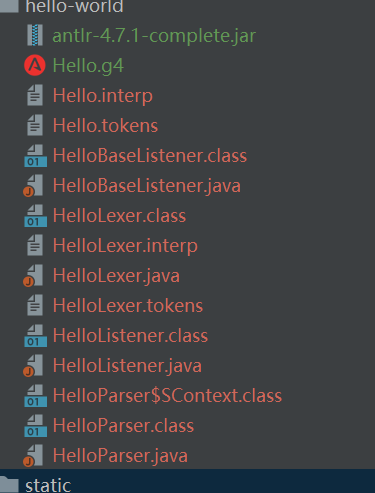 Antlr4简明使用教程(笔记)_antlr4简明教程 pdf-CSDN博客