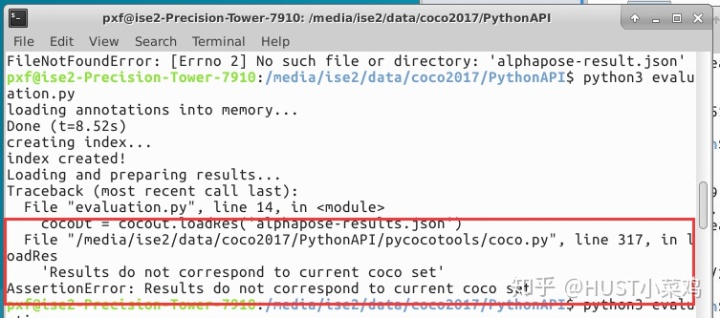 Evaluate函数使用无效使用coco Api评估模型在coco数据集上的结果 Csdn博客