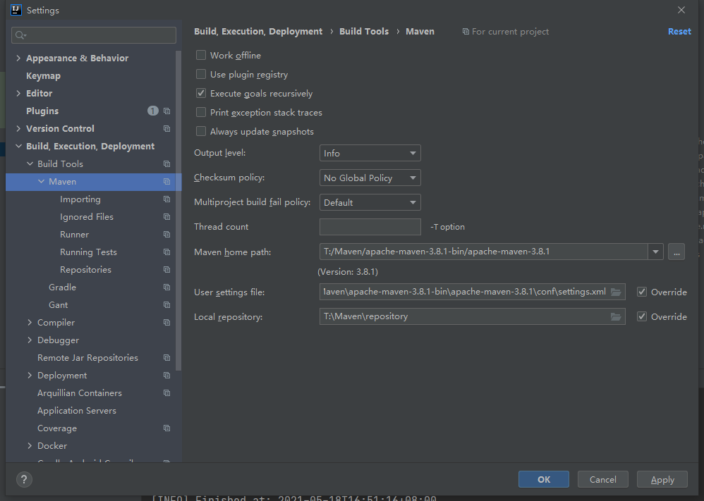 IDEA中maven的Plugins报红解决方法_maven项目下plugins 下面指定的maven版本报红-CSDN博客
