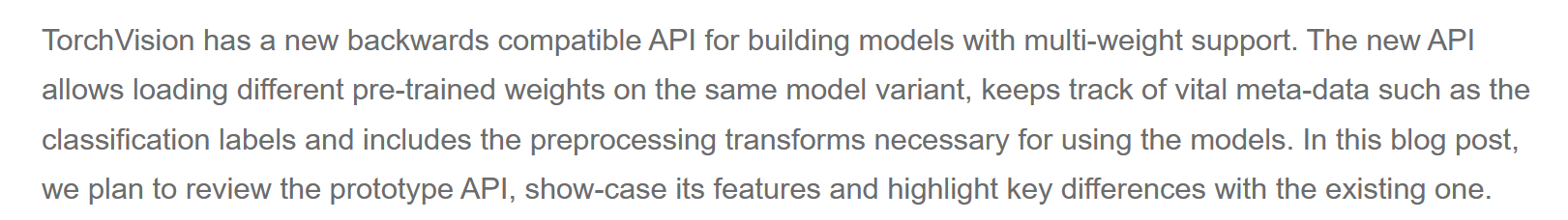 torchvision的models不再含pretrained参数，转而由weights代替_torchvision pretrained-CSDN博客