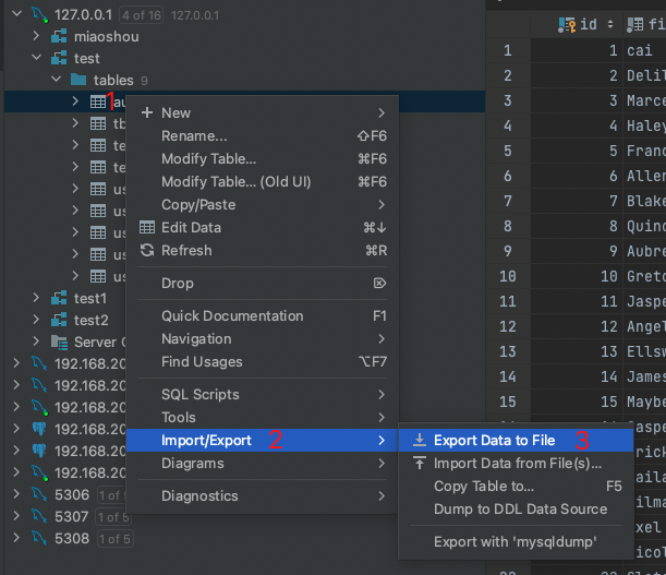 DataGrip导出Excel-CSDN博客