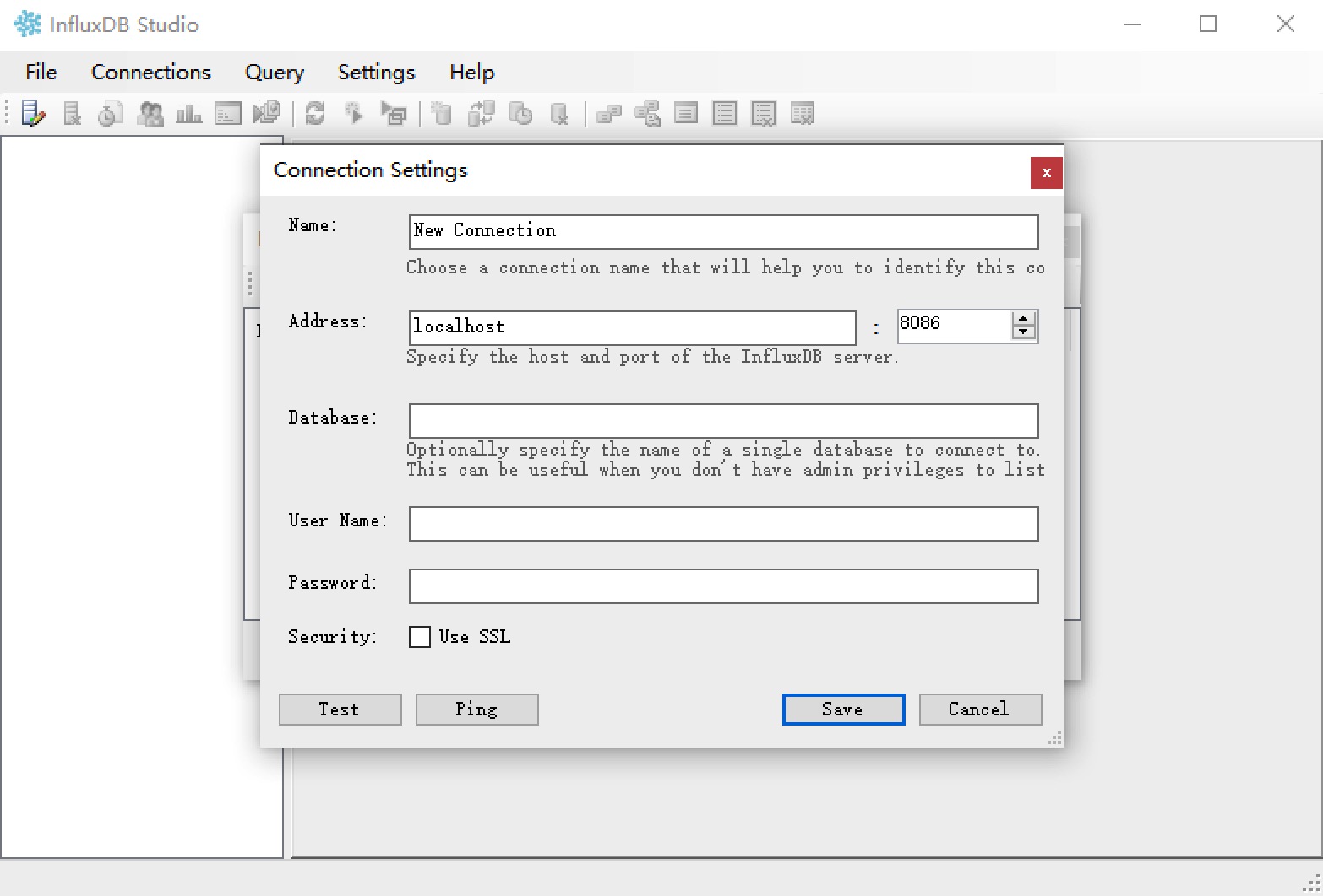 显示服务器database,Influxdb Studio管理界面安装及使用-CSDN博客