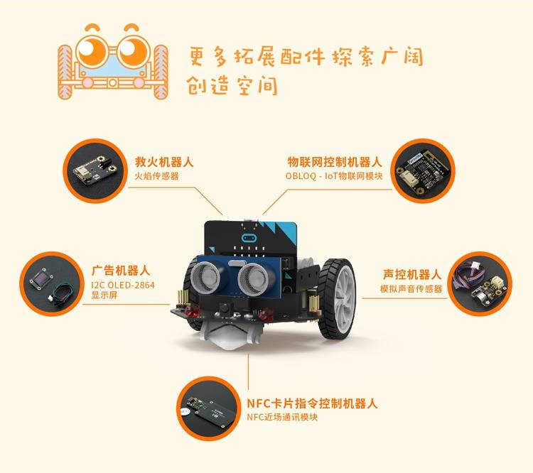 麦昆mcirobit开发板机器人小车——支持makecode图形化编程，支持基于mind的图形化编程及python编程麦昆开源设备 Csdn博客