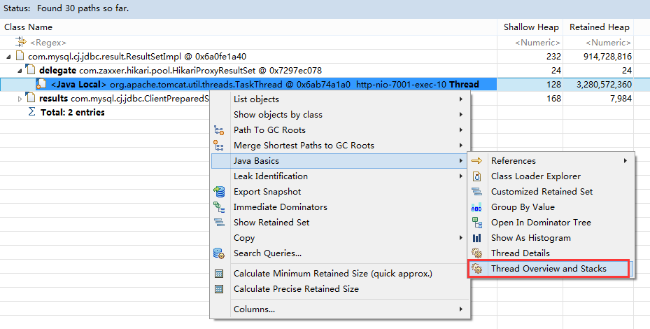 Java 堆内存泄漏分析的一个例子_org.apache.tomcat.util.threads.taskthread-CSDN博客