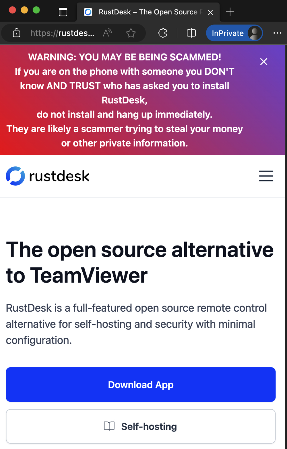 知名远程控制工具、TeamViewer开源替代——RustDesk已暂停国内服务_rustdesk中国用不了-CSDN博客