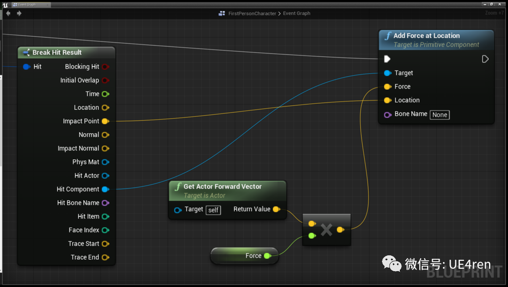 ue4加速度_ue4虚幻引擎Add Force / Add Impulse力和脉冲(上)-CSDN博客