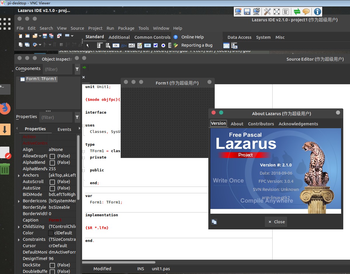 lazarus linux,简单三步开启树莓派Ubuntu+lazarus之旅-CSDN博客