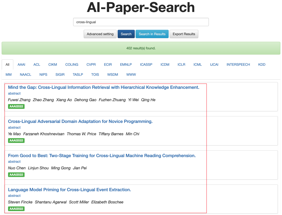 【学术相关】MLNLP发布AI论文检索利器：AI-Paper-Collector-CSDN博客
