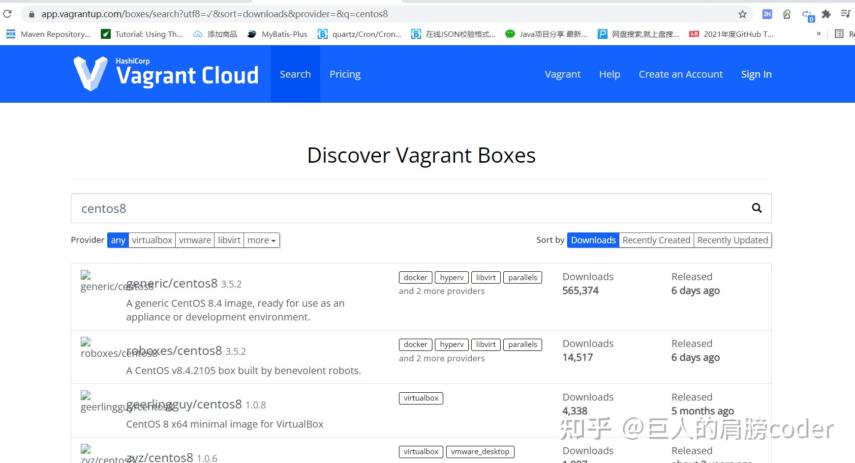 virtualbox中使用vagrant安装Centos8 - 知乎_vagrantfile安装centos8-CSDN博客