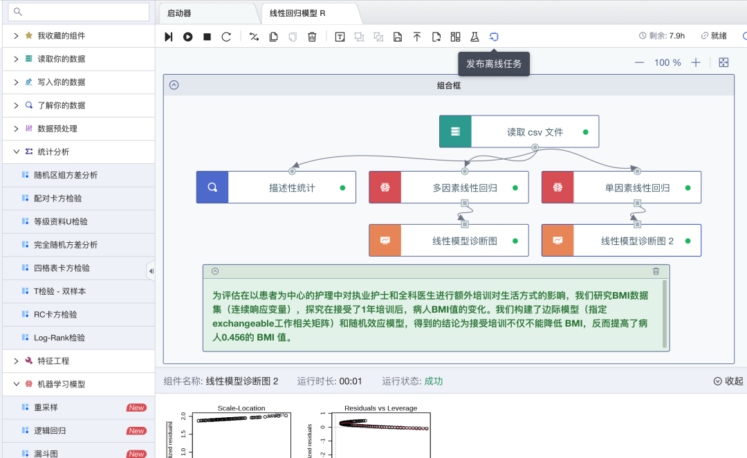 Canvas 低代码拖拽建模，支持离线任务｜ModelWhale 版本更新_拖拉拽建模 github-CSDN博客