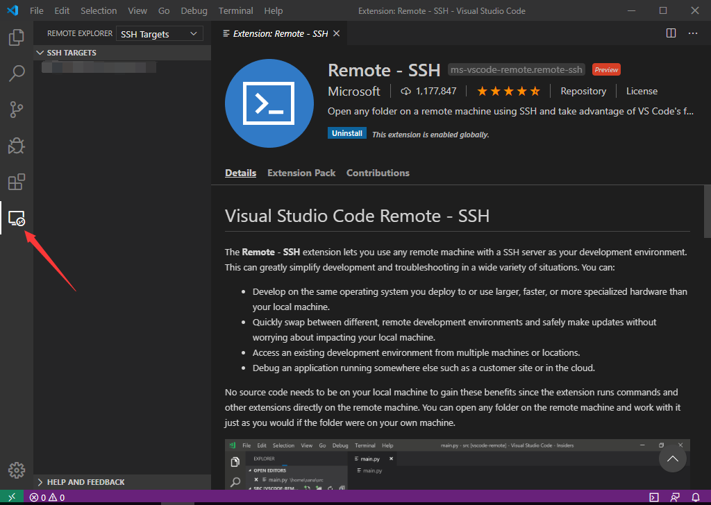 vscode服务器打开修改ip,VSCode 之 Remote-SSH，远程编辑服务器项目-CSDN博客
