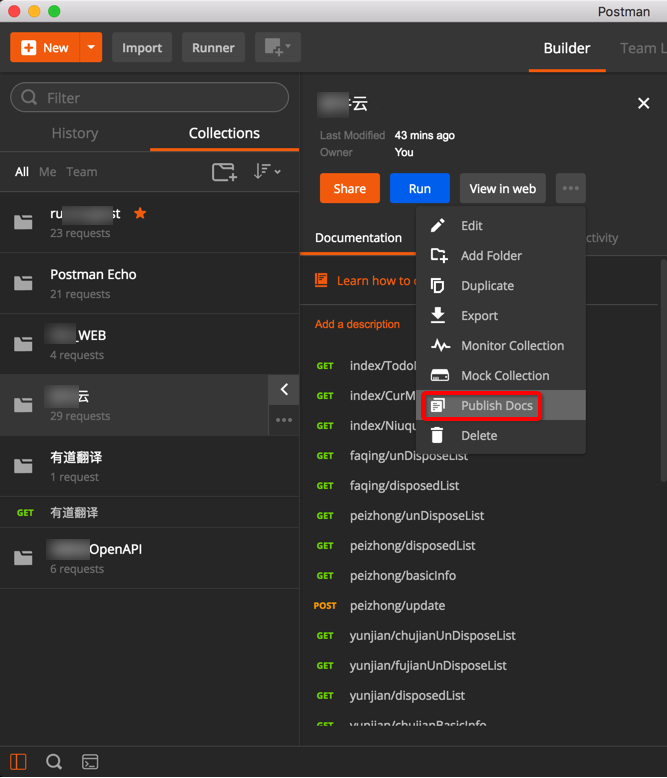 Postman第九篇：API 文档生成_postmen可以生成api文档吗-CSDN博客