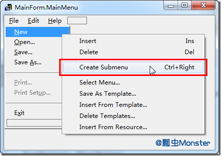 Delphi Menu Designer（菜单设计器）之一_delphi 菜单设计-CSDN博客