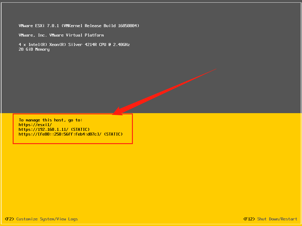 【VMware vSphere】搭建属于自己的 vSphere 实验环境（4）—— ESXi 的安装与初始化配置_vmware esxi csdn-CSDN博客