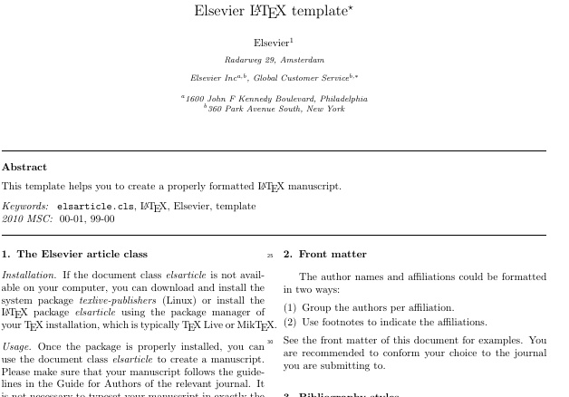 elsevier模板_英文论文双栏模板-CSDN博客