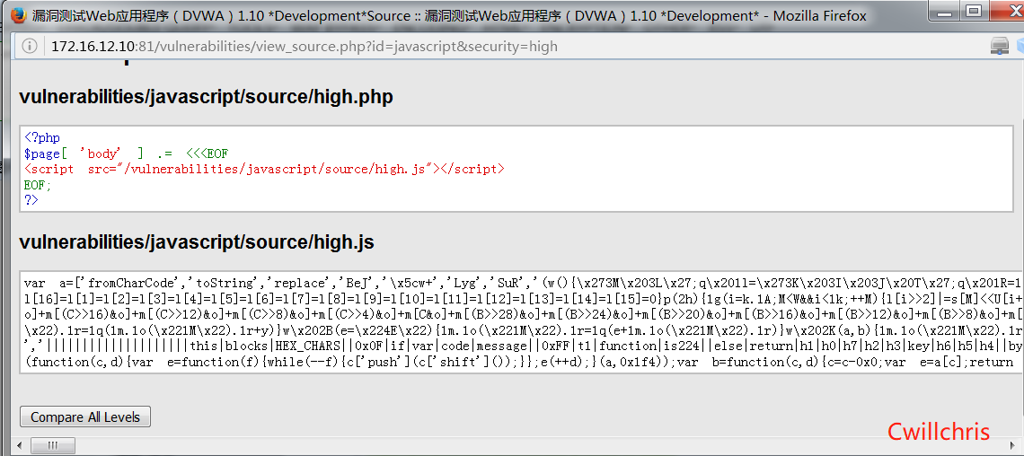 实验：DVWA-JavaScript（JS攻击）_dvwa js逆向-CSDN博客