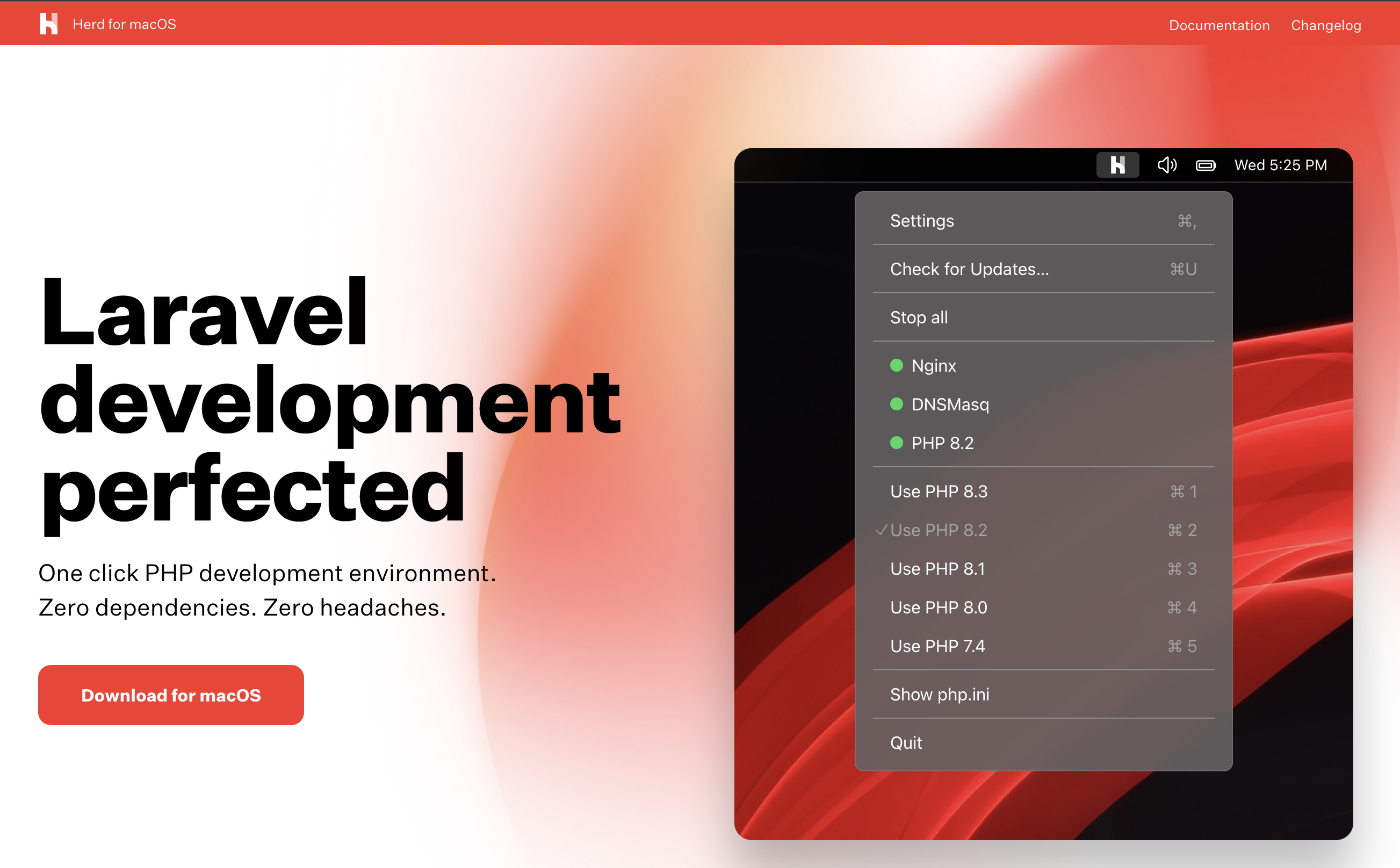 Mac专享：herd免费版 打造极简高效的php框架laravel开发环境 Laravel Herd Csdn博客
