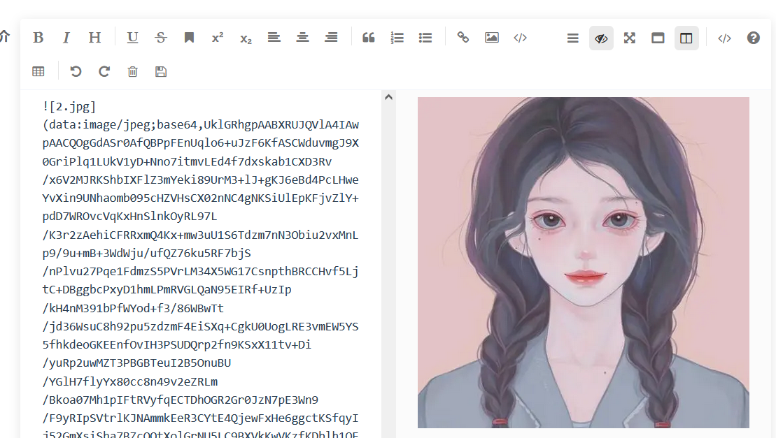 记录Vue整合markdown，将图片上传功能转化为Base64编码方式展示，并与上传到服务器方式做对比_tinymce上传图片然后转为base64位-CSDN博客