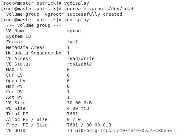 linux7分区创建两个vg,centos7Linux中的lvm、pv、vg、lv，以及Linux扩容，创建新分区..._无量山居士的博客-CSDN博客