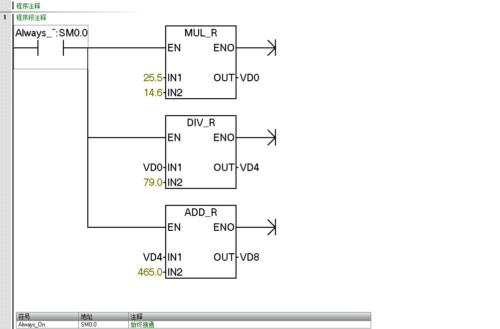200-Smart学习笔记:算术运算,转换逻辑运算指令的用法案例_200smart如何计算lg-CSDN博客