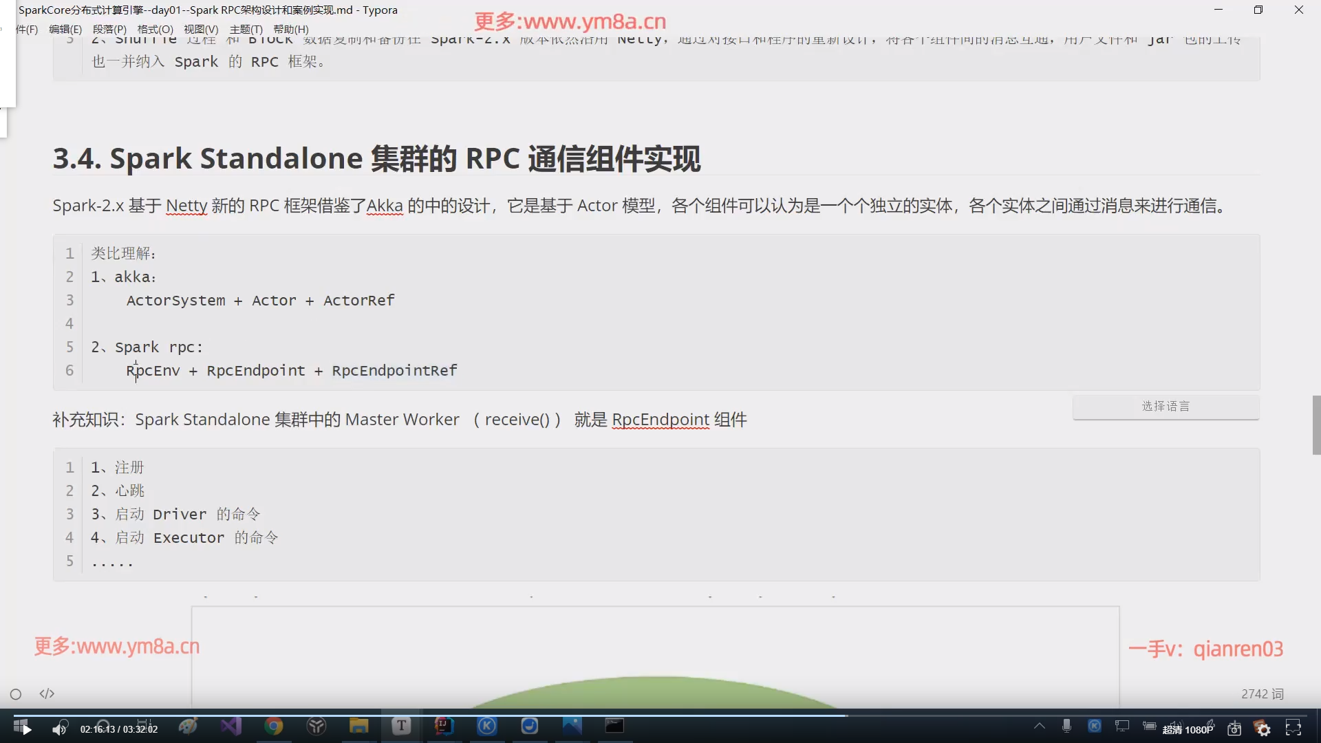 Spark RPC 设计实现和 Standalone 集群启动_okbin1991的博客-CSDN博客