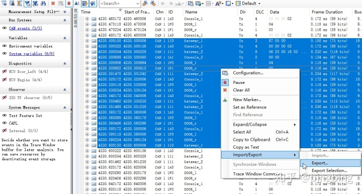 canoe变量和信号_CANoe教程 | 分析功能-Trace窗口_Cocosuma的博客-CSDN博客