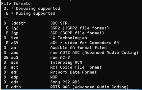 最全ffmpeg命令合辑_ffmpeg windows-CSDN博客