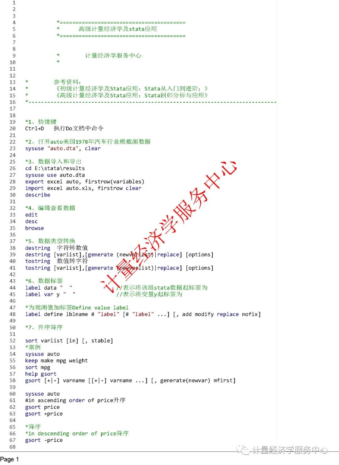 Stata命令汇总 Stata常用命令应知应会（500条） Csdn博客