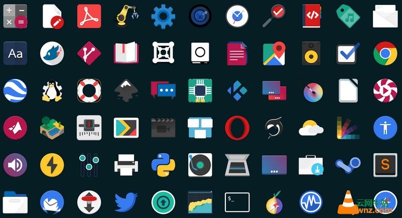 linux icon图标大小,适用于Linux的5款最佳桌面图标集-CSDN博客