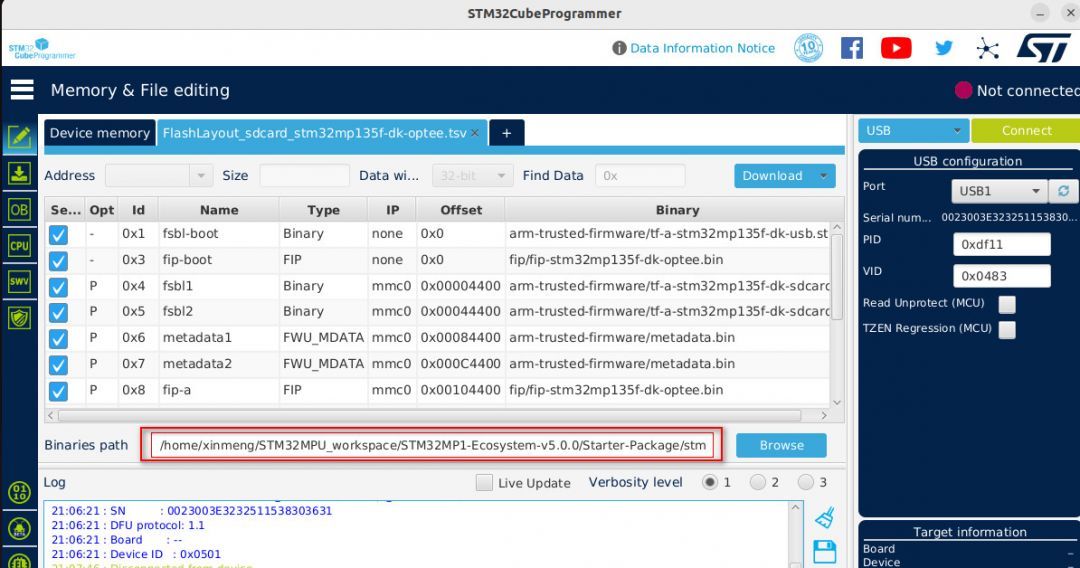 [STM32MP1]【STM32MP135F-DK测评】烧写系统到SD卡_stm32mp135 ddr-CSDN博客